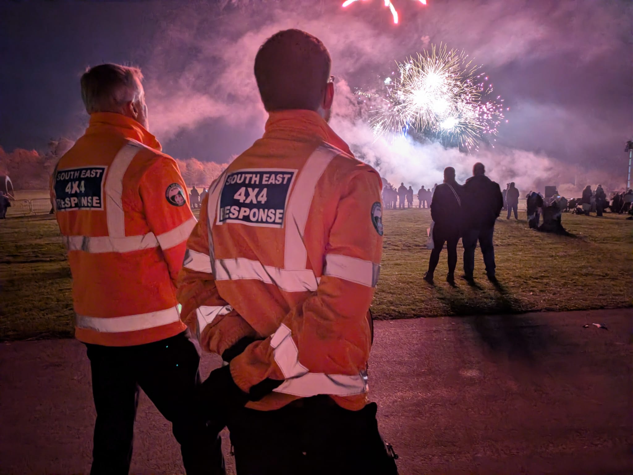 Leeds Castle Fireworks - South East 4x4 Response